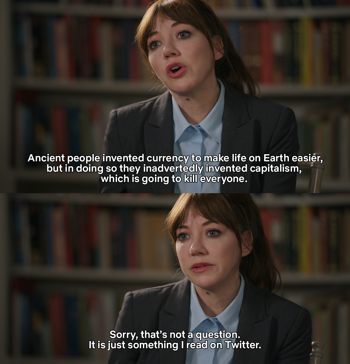 Případ Philomeny Cunk. A proč je dobře, že je na světě | DOK.REVUE